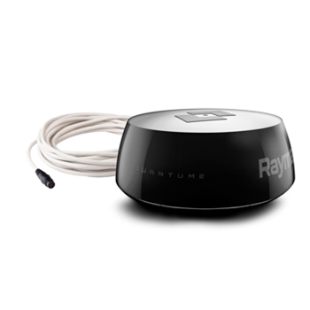 Raymarine Black Quantum 2 Q24D Doppler 18" Radar with 15m Cables | The ...