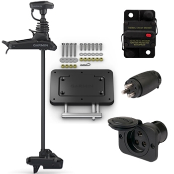 Garmin 75" Force Kraken Black Trolling Motor Bundle | The GPS Store