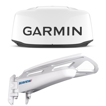 Garmin GMR 18 xHD3 Dome Radar with Seaview Mast Mount Bundle | The GPS ...