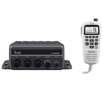 Icom M510BB Black Box Marine VHF with AIS and HM195GW White | The GPS Store