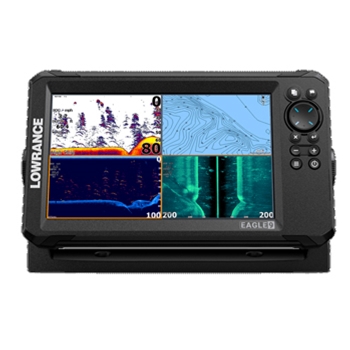 Lowrance Eagle 9 Tripleshot with US Inland Lakes | The GPS Store
