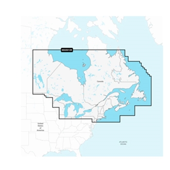 Navionics Plus NAUS012R Canada East & Great Lakes | The GPS Store