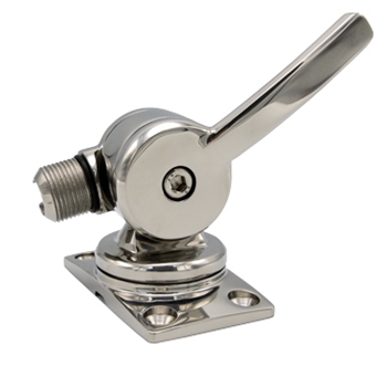 Shakespeare Stainless Steel Rotatable 4-Way Ratchet Mount | The GPS Store