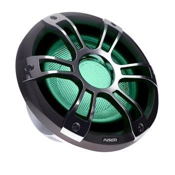 Fusion 12” Subwoofer Chrome with LED Lights | The GPS Store